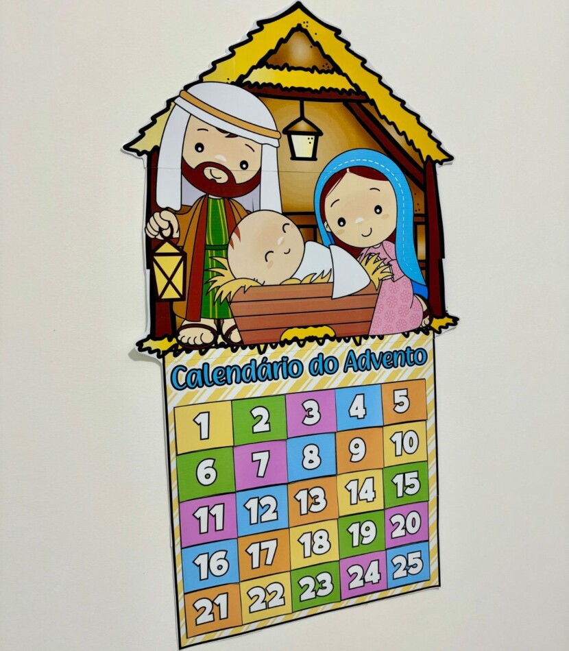 Calendário do Advento Presépio - Mundo Pedagógico