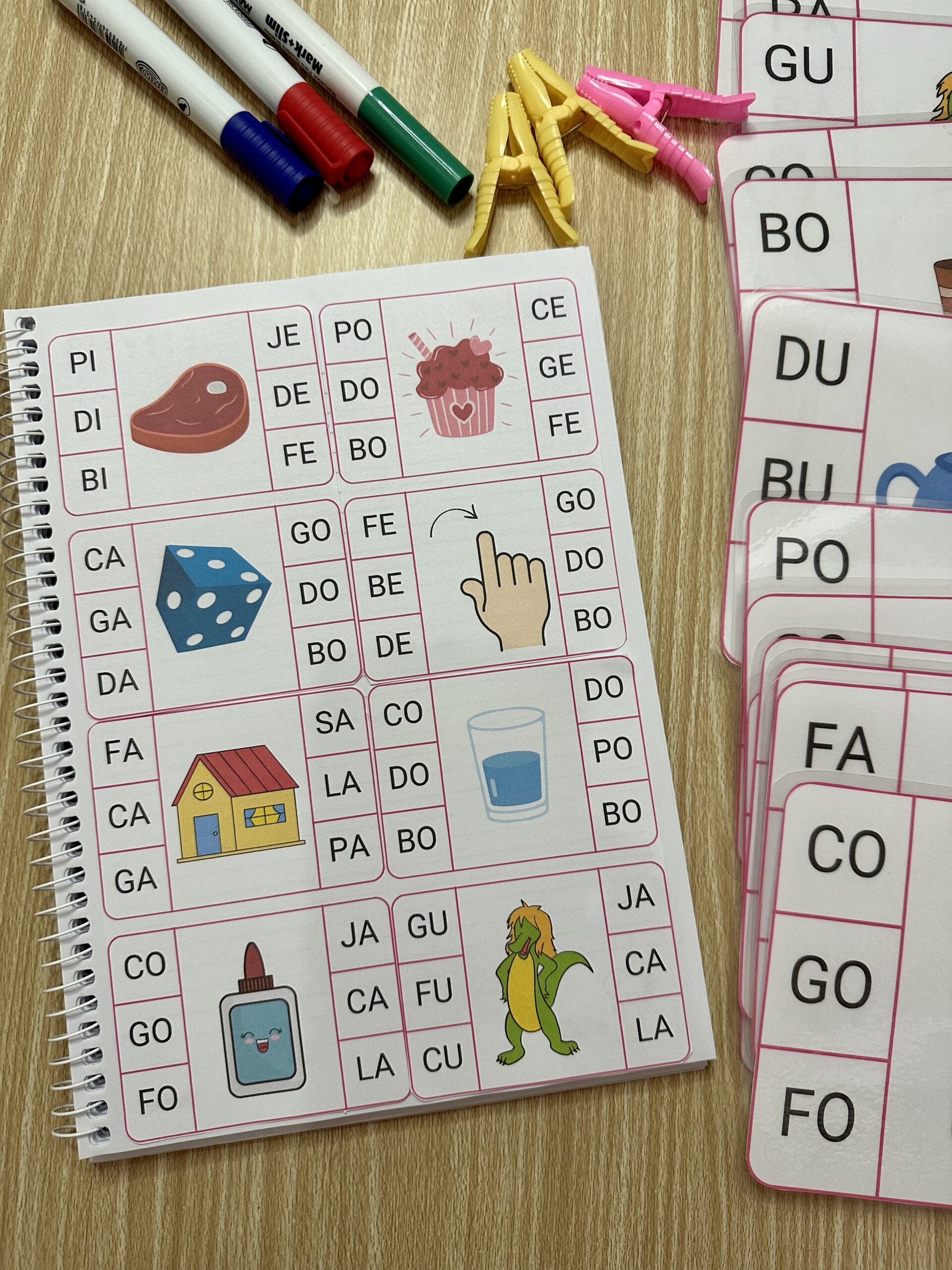 Marca Sílabas - Mundo Pedagógico